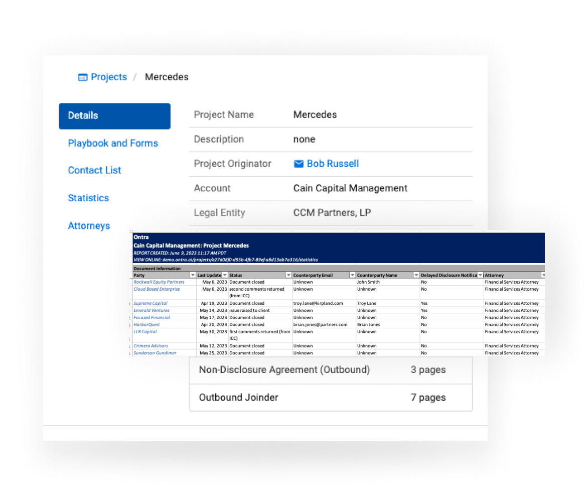 Contract & NDA Negotiation Solution for Investment Banking | Ontra